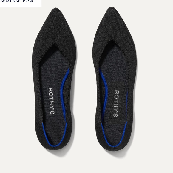 Rothy's | Shoes | Rothys Shoes The Point In Black Solid | Poshmark